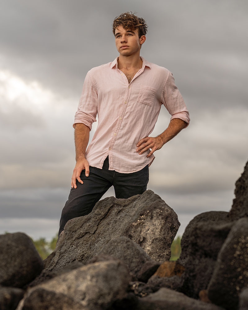 Male Model - Luca - Focus International Hawaii
