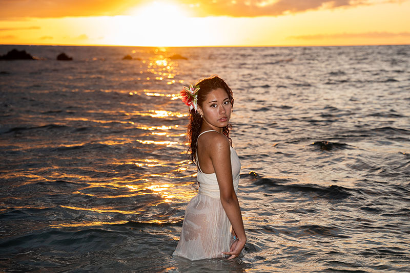 Female Model - Kealani - Focus International Hawaii